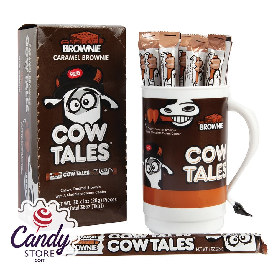 Chocolate Brownie Cow Tales - 100ct | CandyStore.com