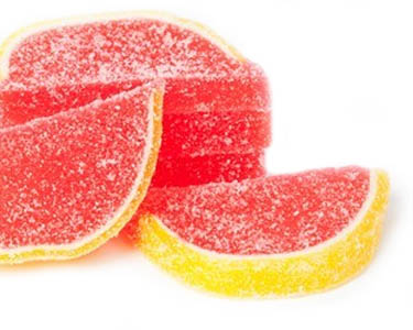 Candy Fruit Jell Slices Farley & Sathers Unwrapped Jelly Fruit Slices