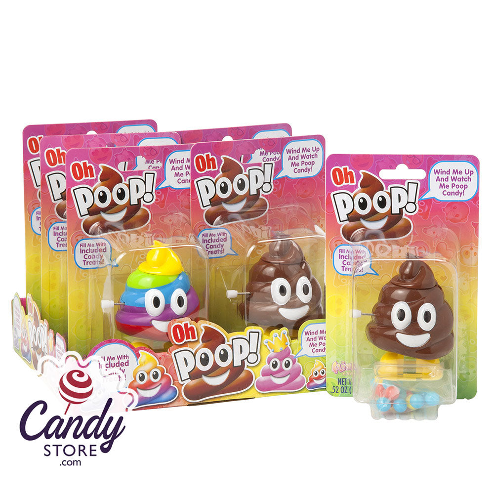 Oh Poop Candy Dispenser 0.52oz - 12ct | CandyStore.com