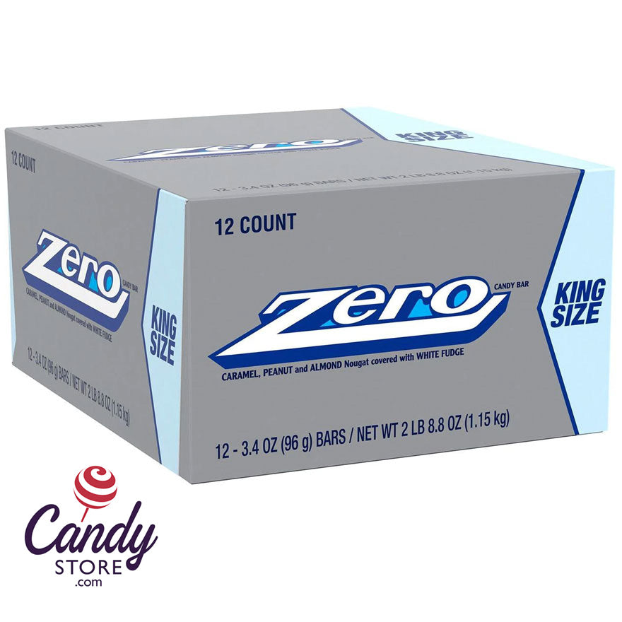 Zero Bars King Size - 12ct | CandyStore.com