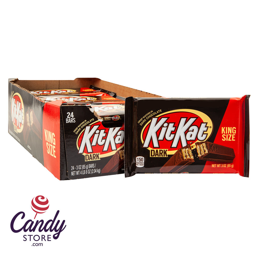 Kit Kat Dark Chocolate 24ct King Size - CandyStore.com