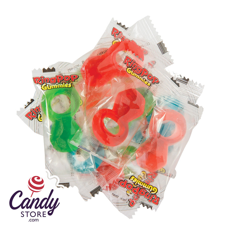 Ring Pop Gummy Rings Candy 19.7lb Bulk - CandyStore.com