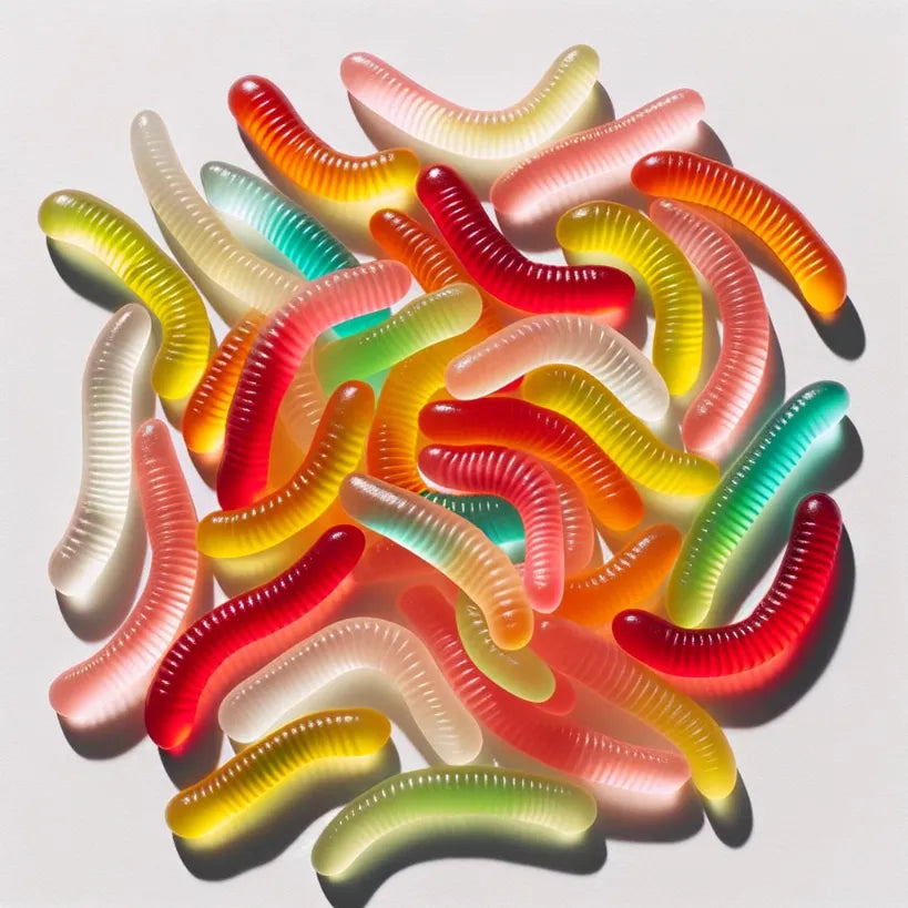 Black Forest Gummy Worms - CandyStore.com