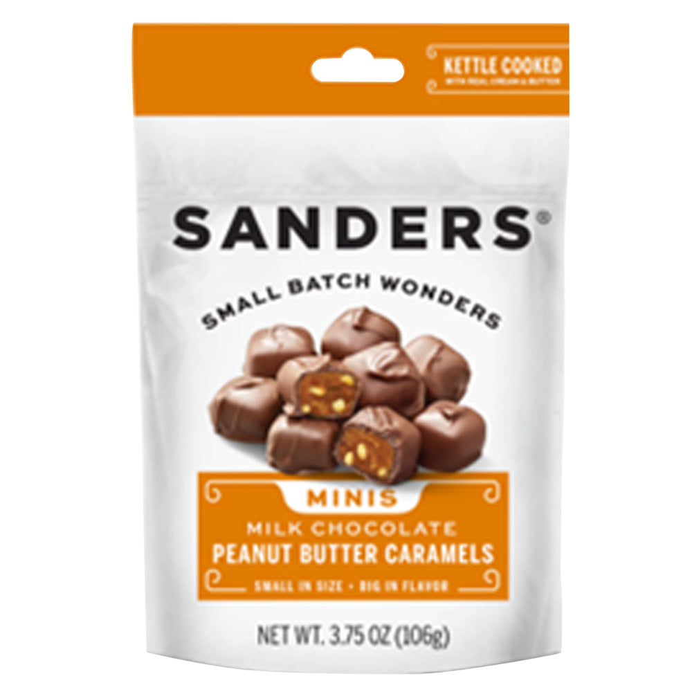Sanders Milk Choc Peanut Butter Caramel Minis - 12ct – CandyStore.com