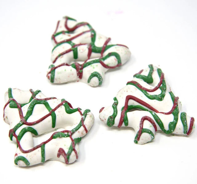 Christmas Tree Frosted Pretzels - CandyStore.com
