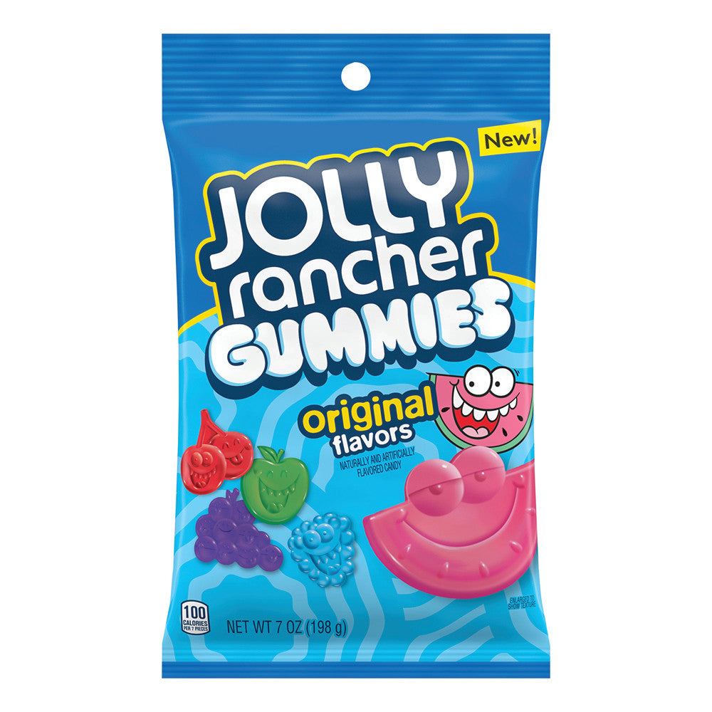 Jolly Rancher Gummies Original Flavors Candy 12ct - CandyStore.com
