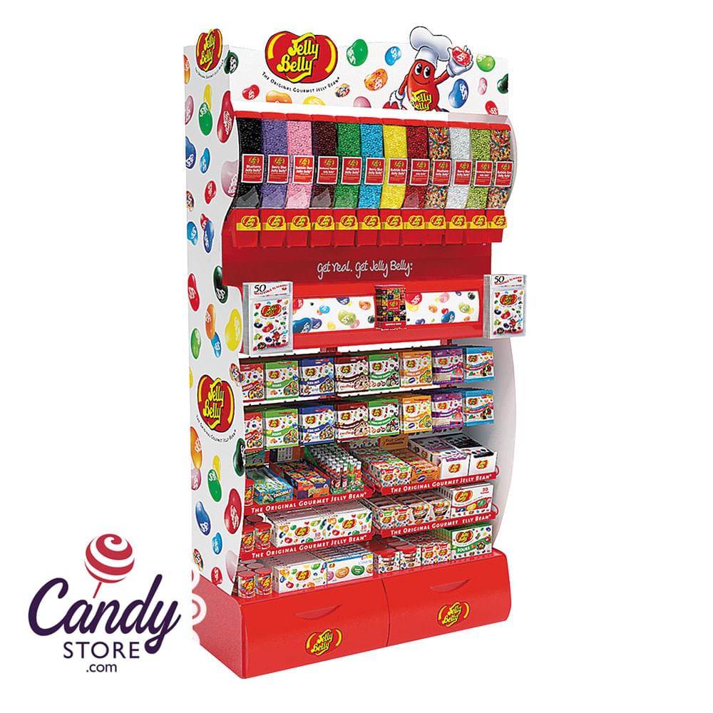 4-Foot Jelly Belly Combo Display - 1ct | CandyStore.com
