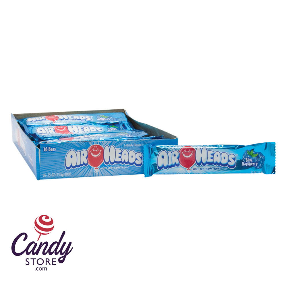 Airheads Blue Raspberry - 36ct | CandyStore.com