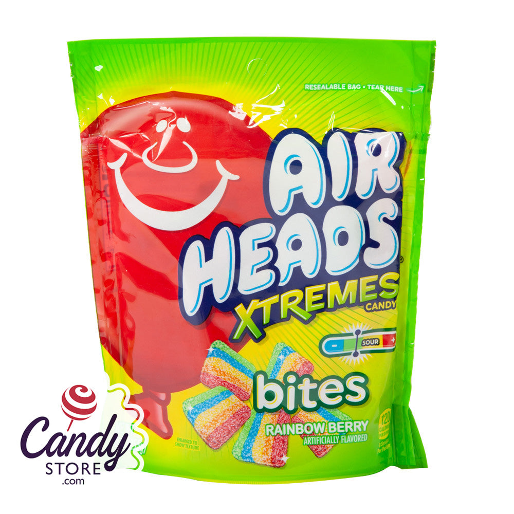 Airheads Extreme Bites 9oz Pouch 12ct - CandyStore.com