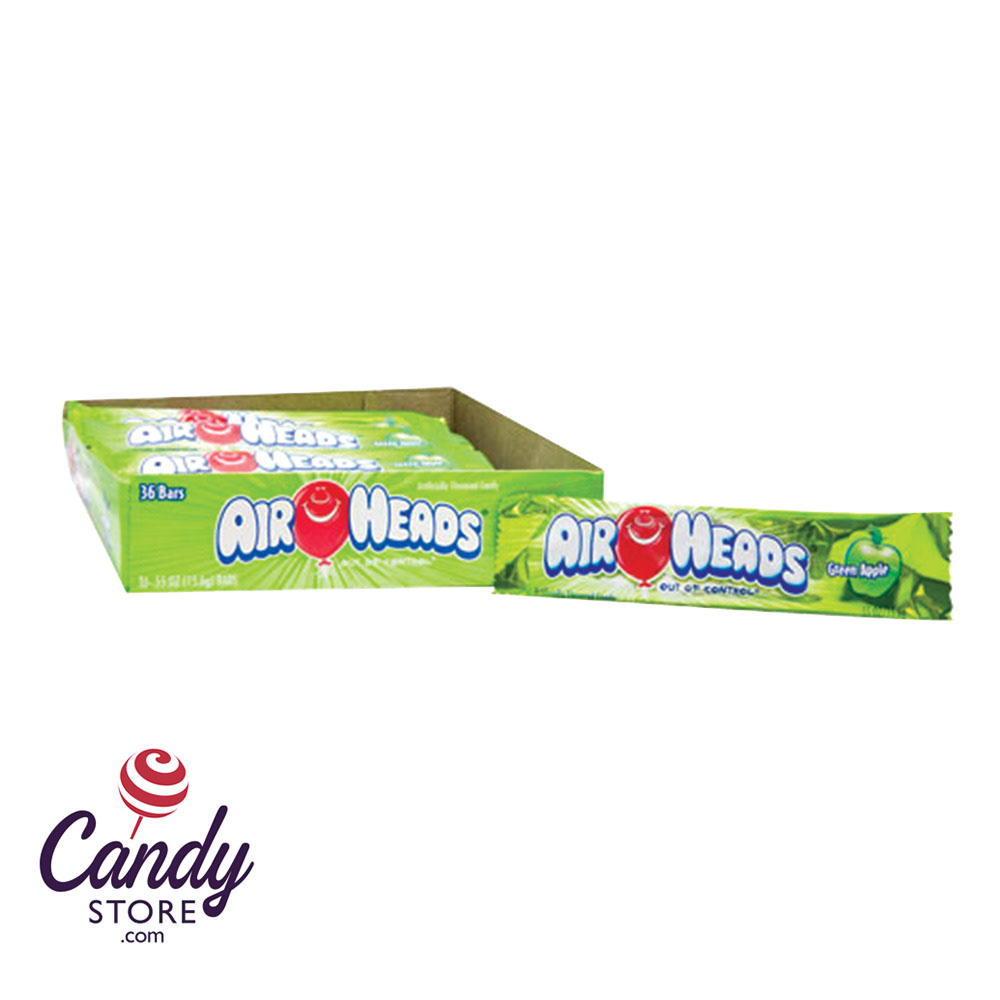 Airheads Green Apple - 36ct | CandyStore.com