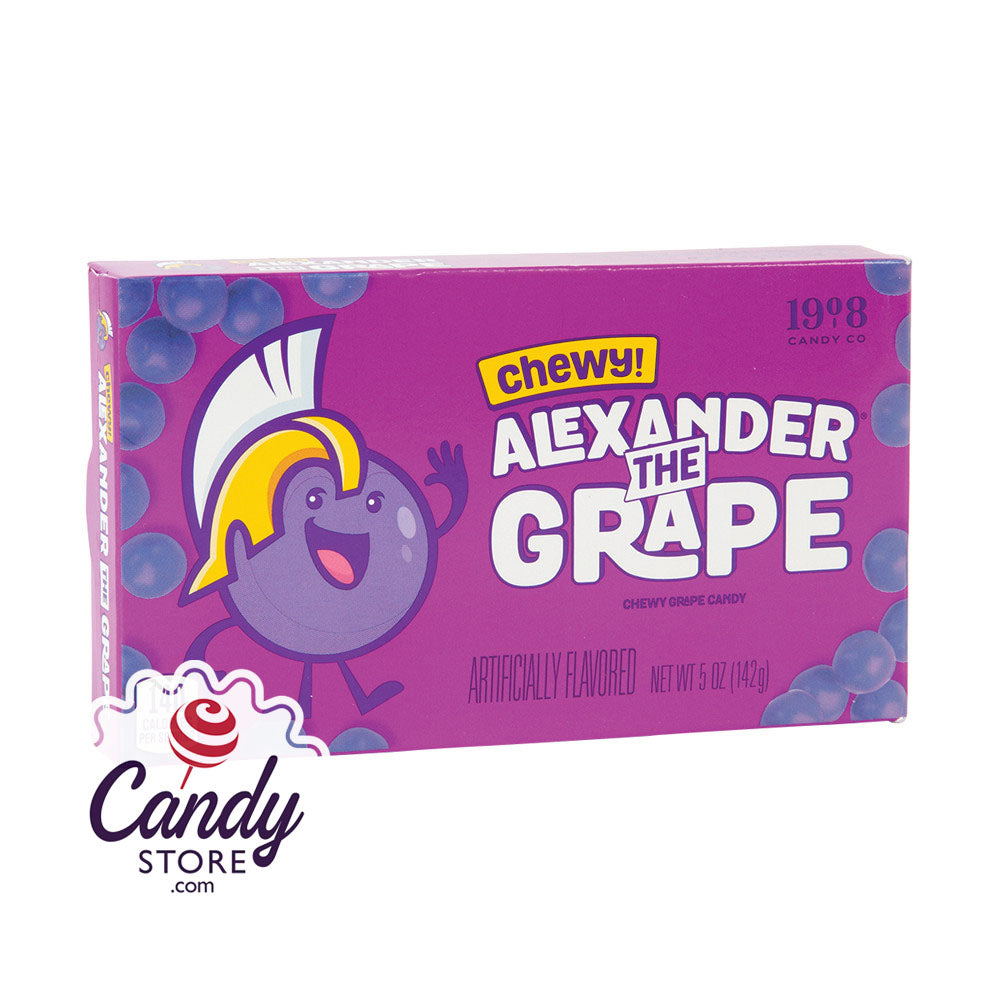 Alexander The Grape Chewy 5oz Theater Boxes 12ct - CandyStore.com
