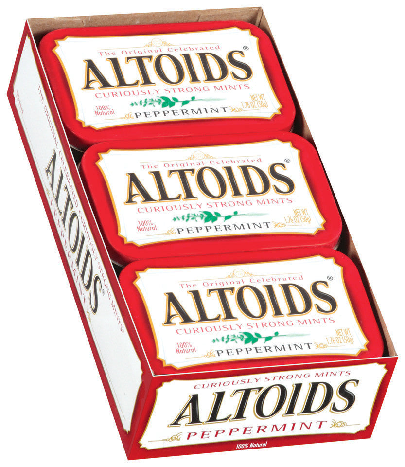 Altoids Peppermint - 12ct | CandyStore.com