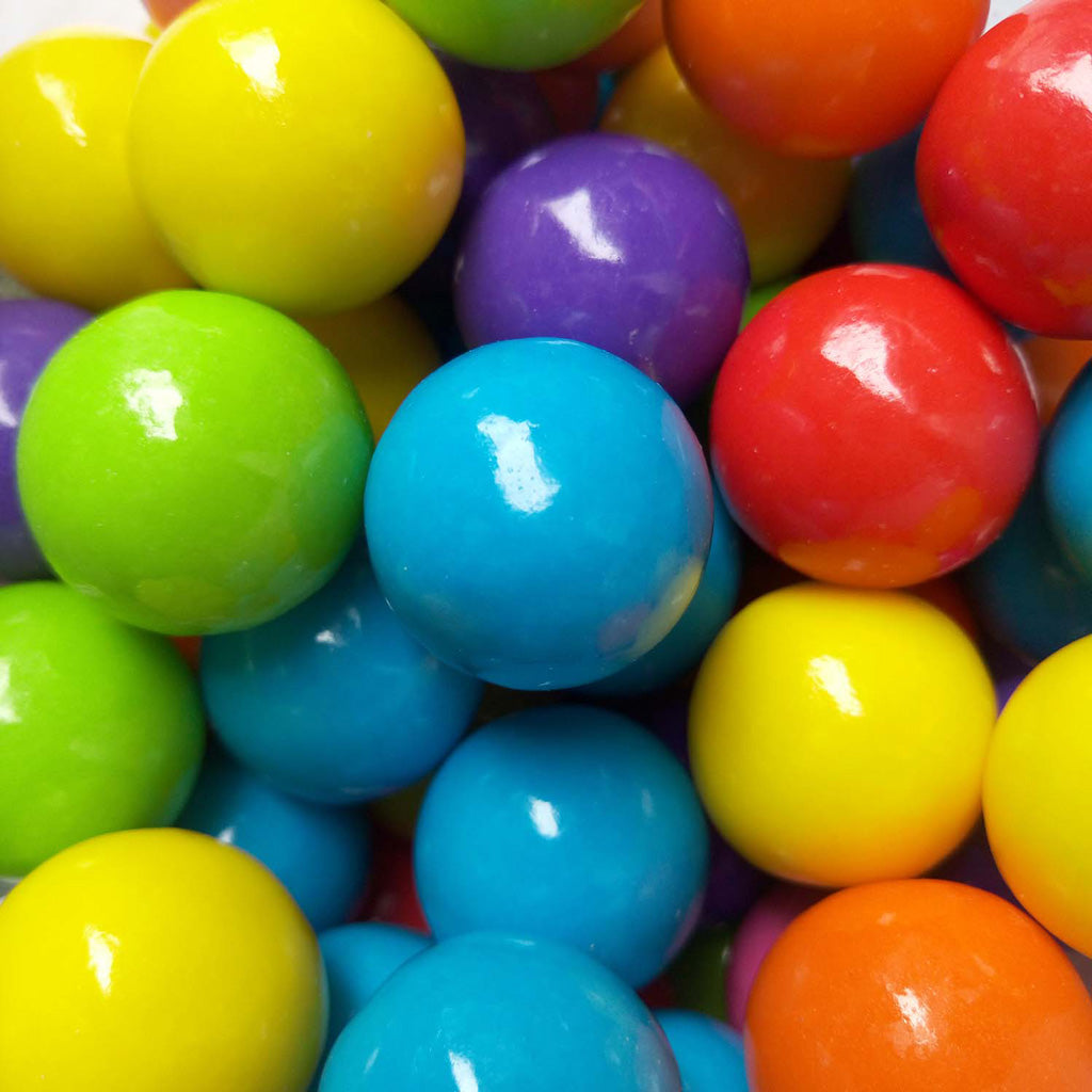 Assorted Color Splash Gumballs - 2lb Bulk | CandyStore.com