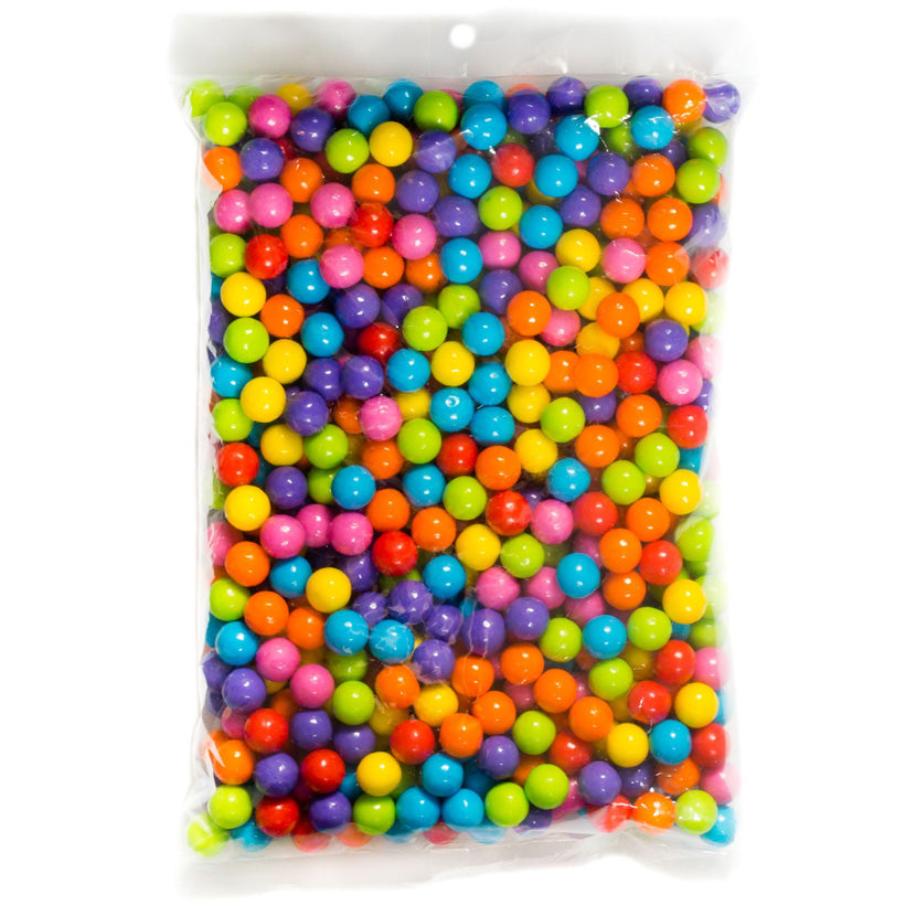 Assorted Color Splash Gumballs - 2lb Bulk | CandyStore.com