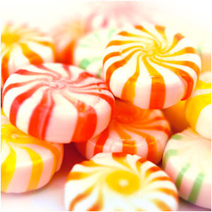 Assorted Fruit Starlight Mints - 7lb | CandyStore.com