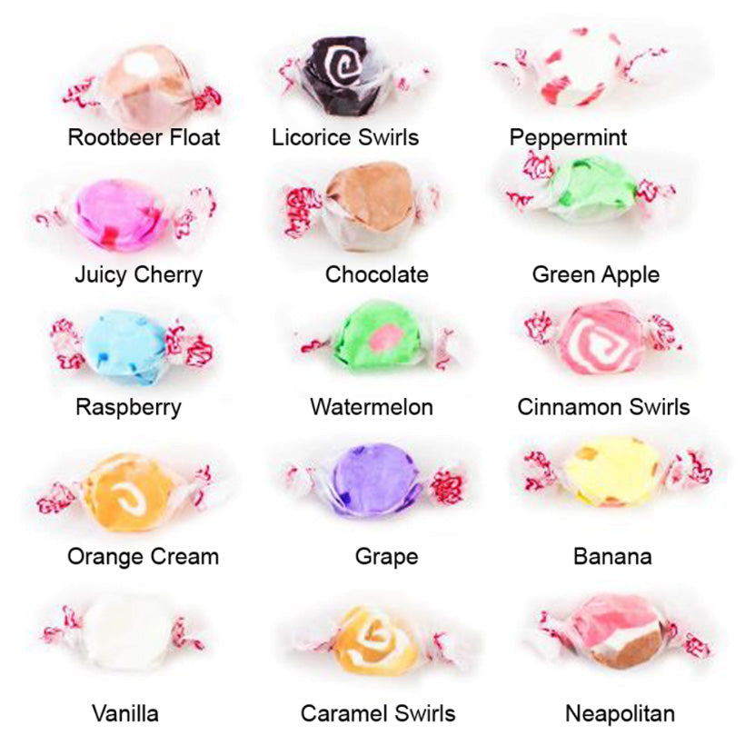 Assorted Salt Water Taffy Mix - 5lb Bulk | CandyStore.com
