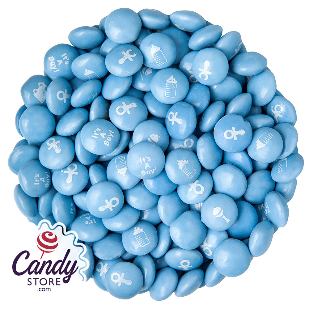 Baby Boy Party Drops - 5lb Bulk | CandyStore.com