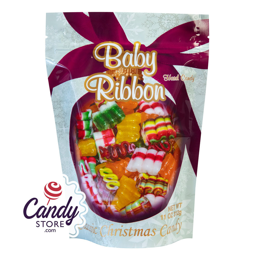 Baby Ribbon Candy 11oz Stand Up Pouch 9ct - CandyStore.com