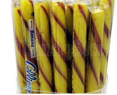 Banana Candy Sticks - 80ct | CandyStore.com