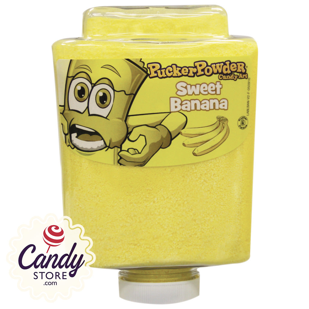 Banana Pucker Powder Candy Art - 9oz Bottle | CandyStore.com