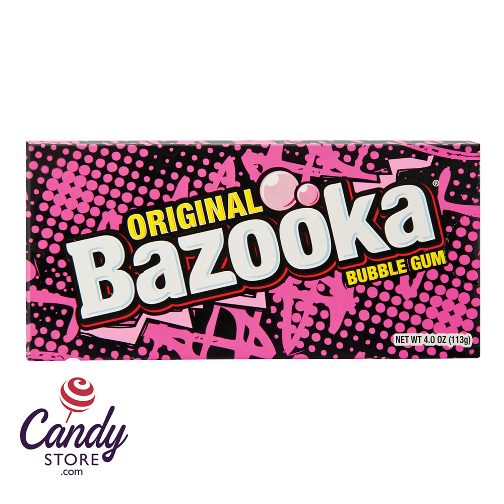 Bazooka Original Gum 4oz Theater Box - 12ct | CandyStore.com