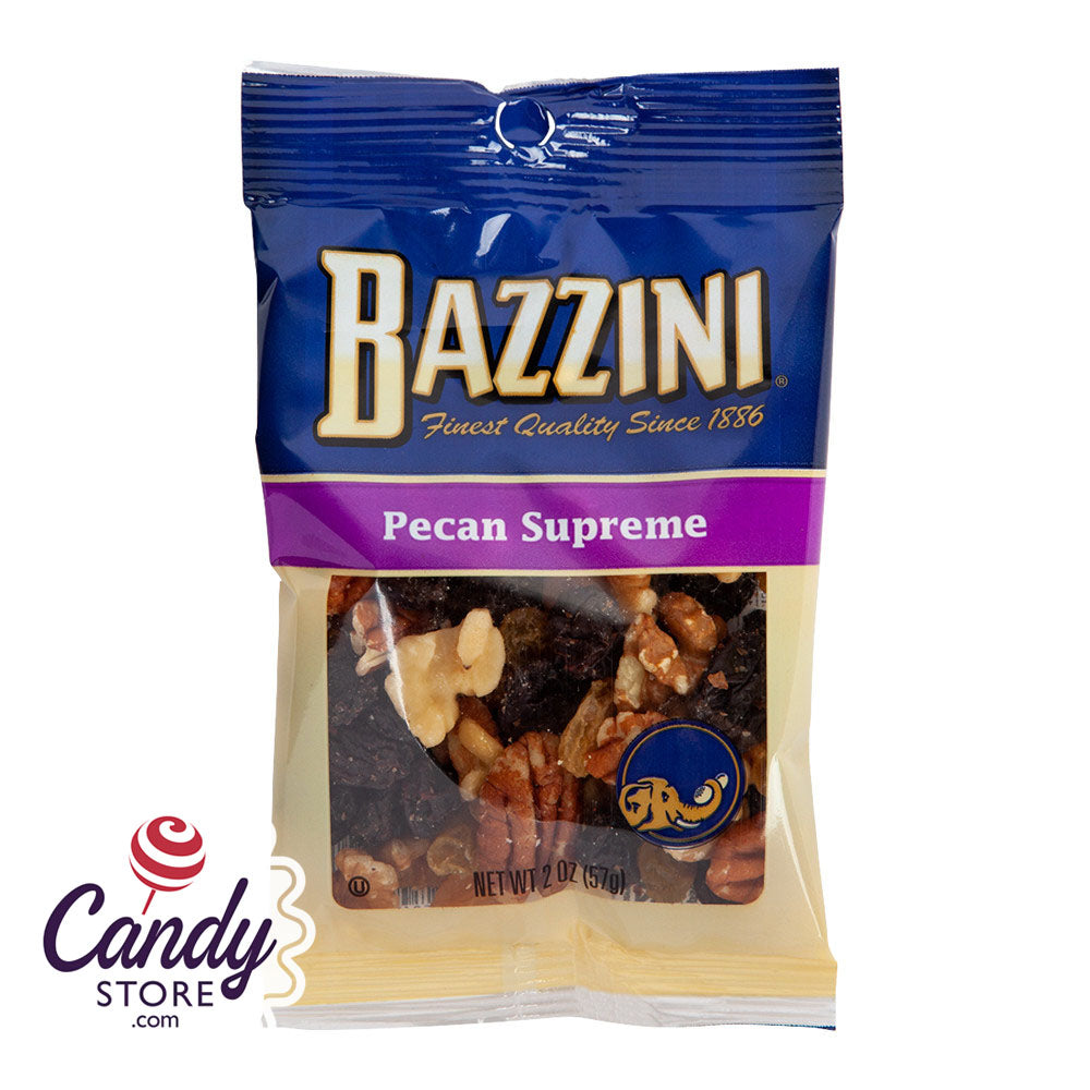 Pecan Supreme Mix Bazzini 2oz Peg Bags 12ct - CandyStore.com