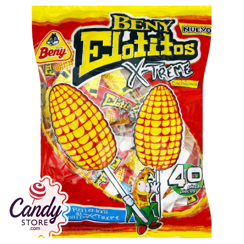 Beny Elotitos Extreme w/Chile - 40ct | CandyStore.com