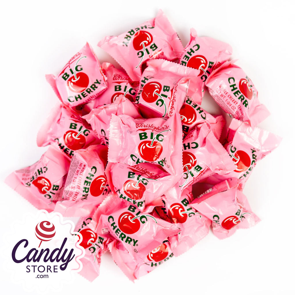 Big Cherry Candy Bars - 24ct | CandyStore.com