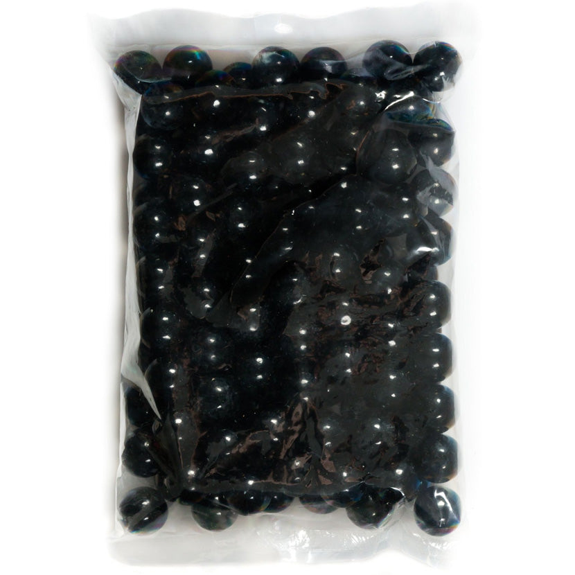 Black Color Splash Gumballs - 2lb Bulk | CandyStore.com