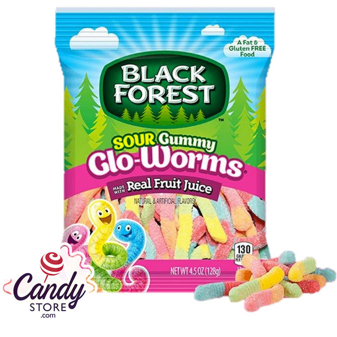 Black Forest Gummy Worms - CandyStore.com