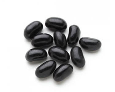 Black Licorice Jelly Beans - 5lb Bulk | CandyStore.com