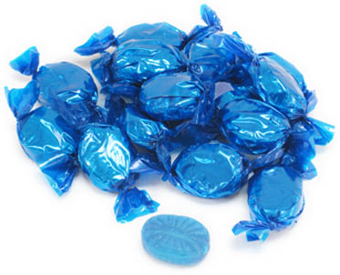 Blue Foil Grape Hard Candy - 5lb Bulk | CandyStore.com