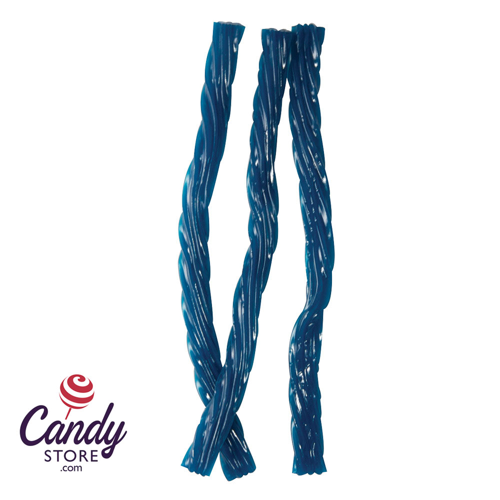 Blue Raspberry Licorice Twists Kenny's - 12lb | CandyStore