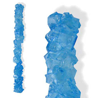 Blue Raspberry Rock Candy Strings - 5lb | CandyStore.com