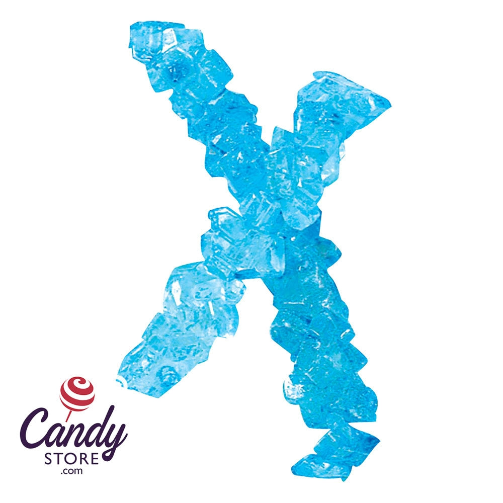 Blue Raspberry Rock Candy Strings - 5lb | CandyStore.com