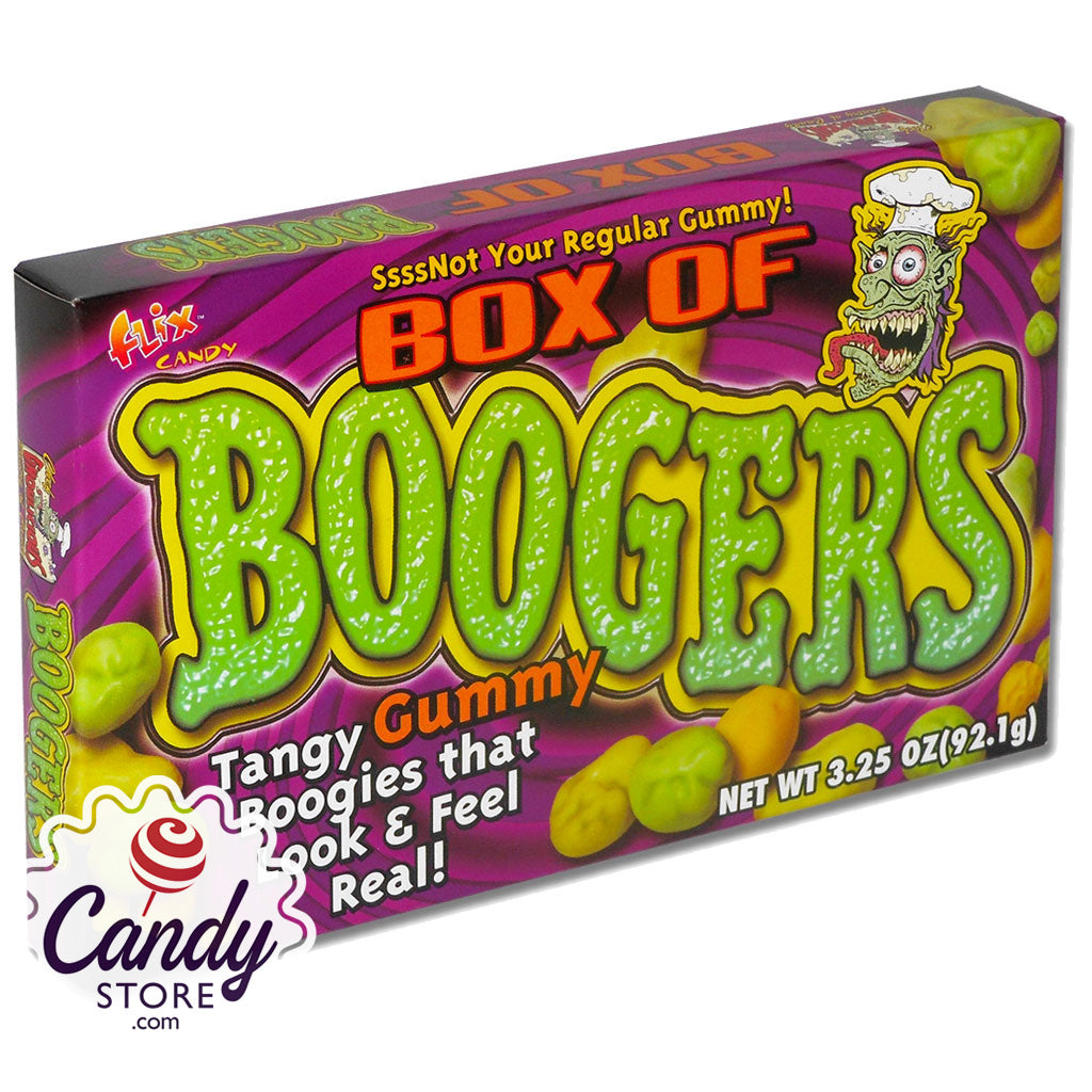 Box of Boogers Gummy Candy - 12ct Boxes | CandyStore.com