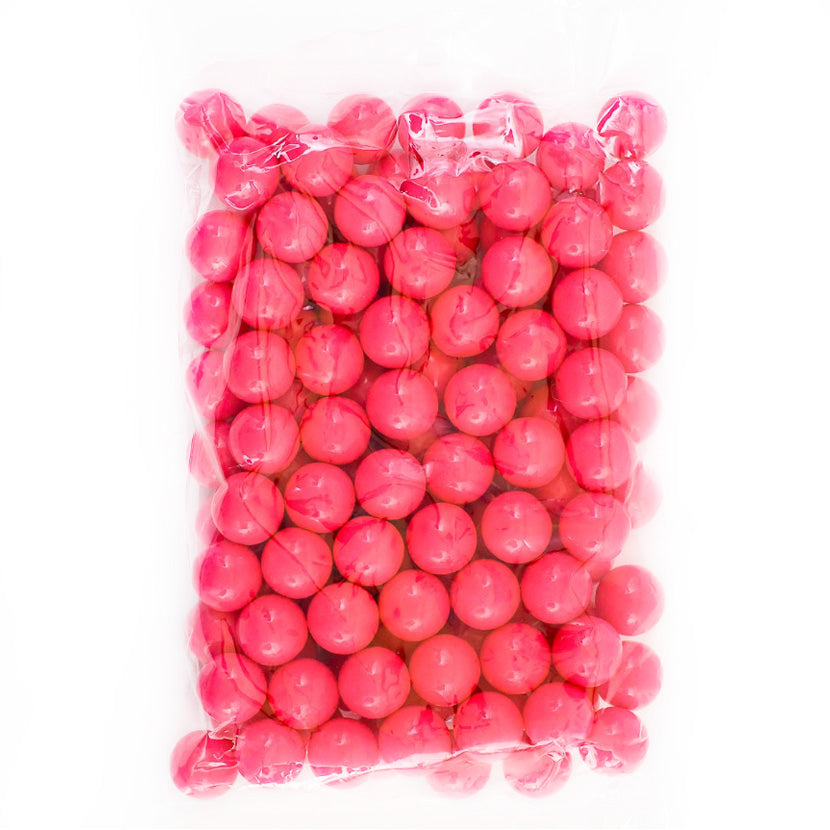 Bright Pink Color Splash Gumballs - 2lb | CandyStore.com