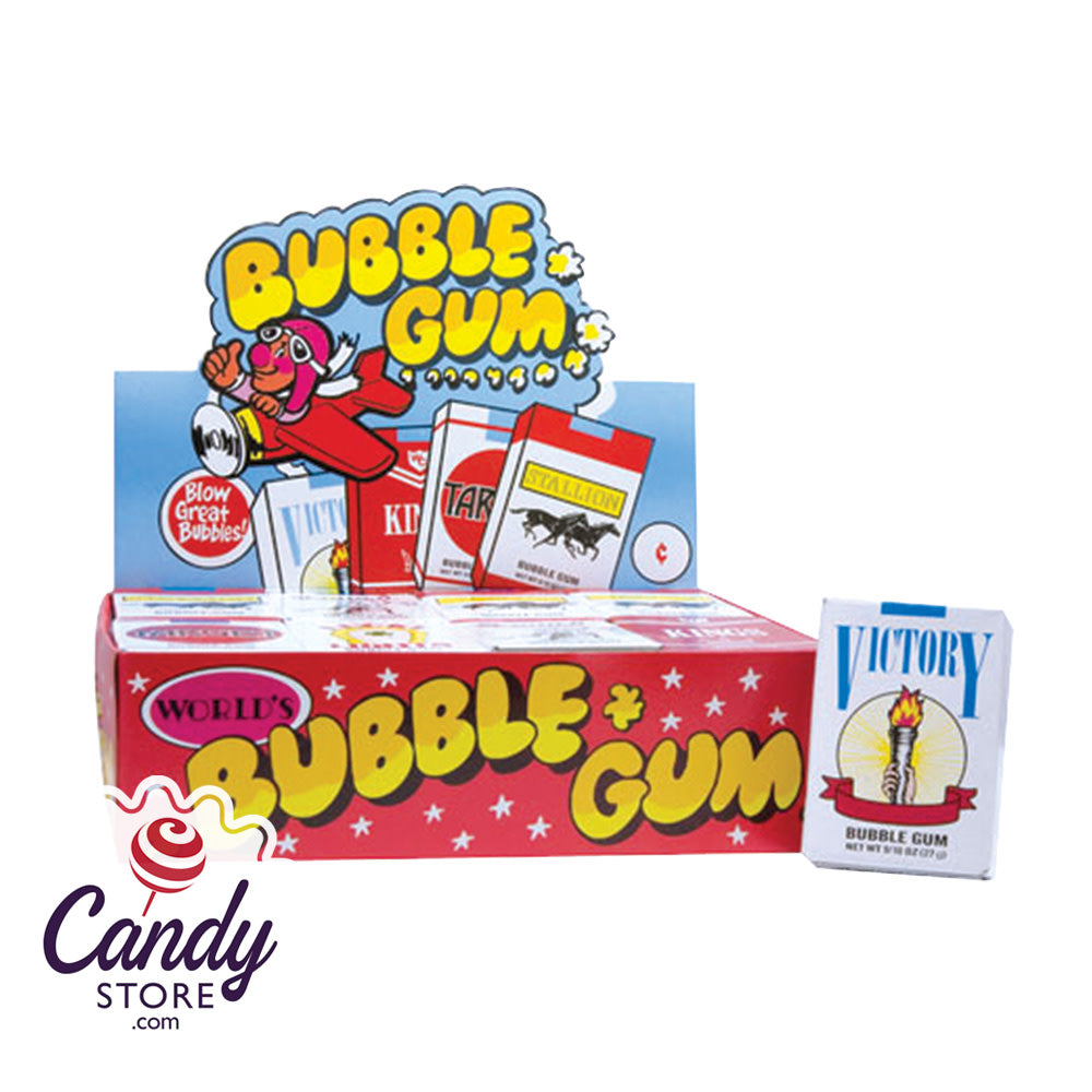 Bubble Gum Cigarettes Candy 24ct - CandyStore.com