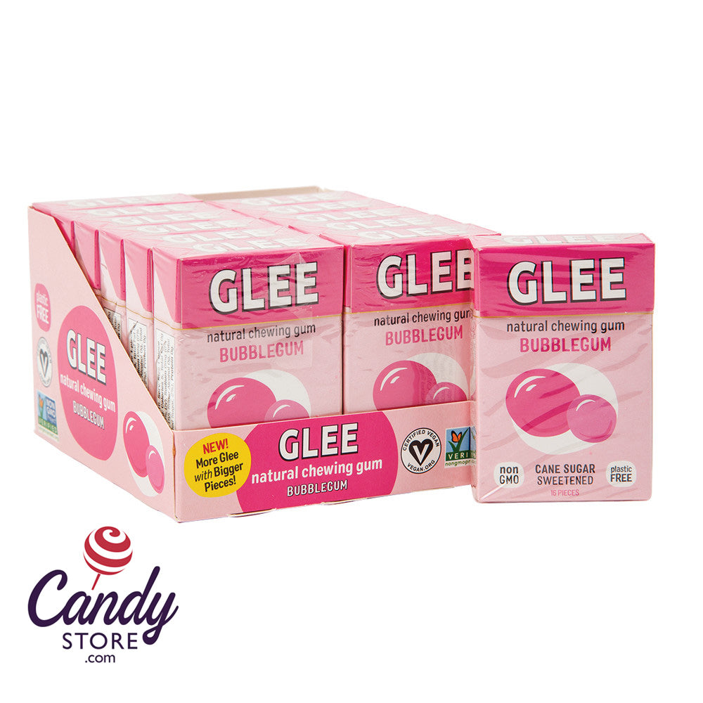 Bubblegum Glee Gum 12ct Boxes - CandyStore.com