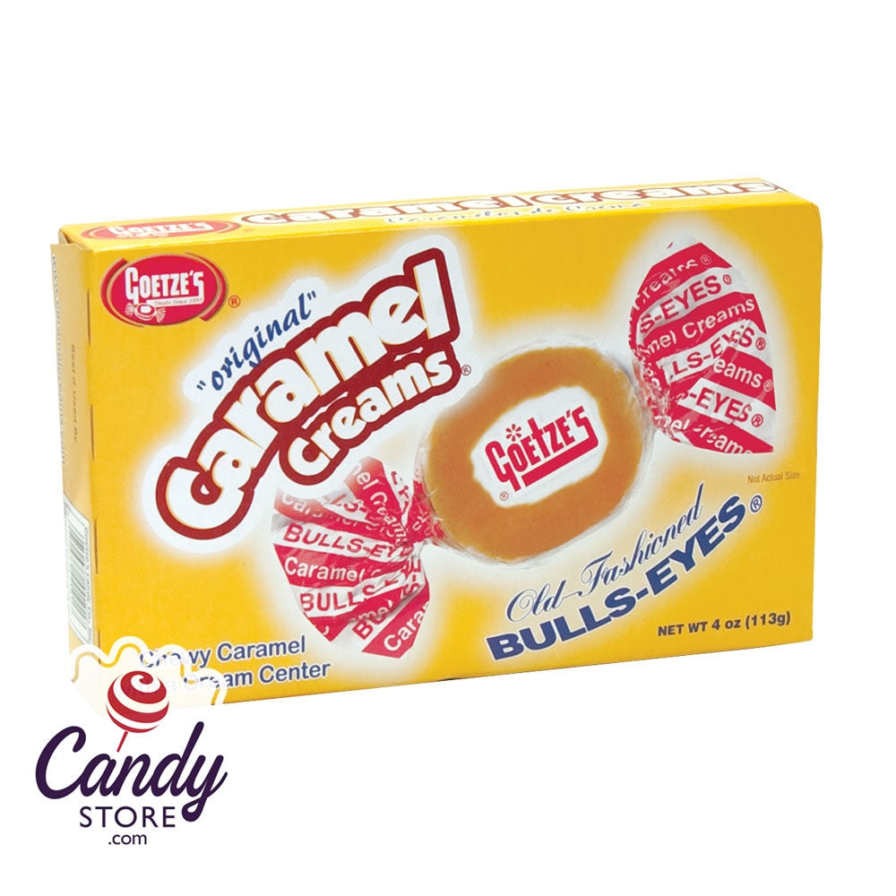 Bulls Eye Caramel Creams Theater 12ct | CandyStore.com
