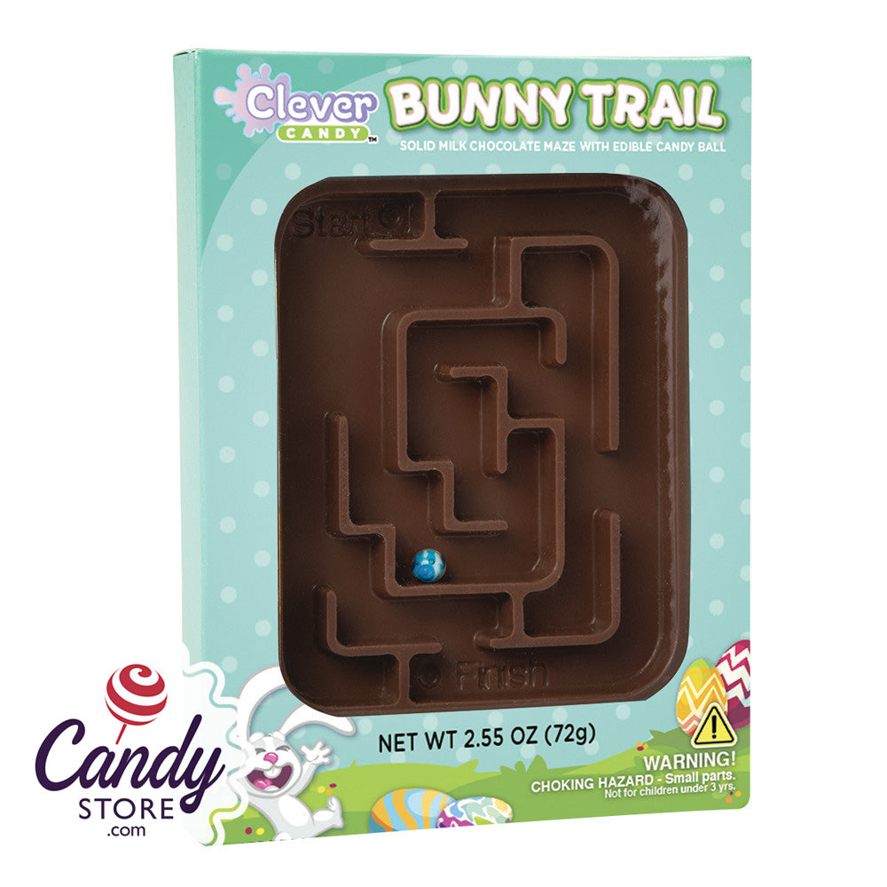 Bunny Trail Milk Chocolate Maze Games 18ct - CandyStore.com