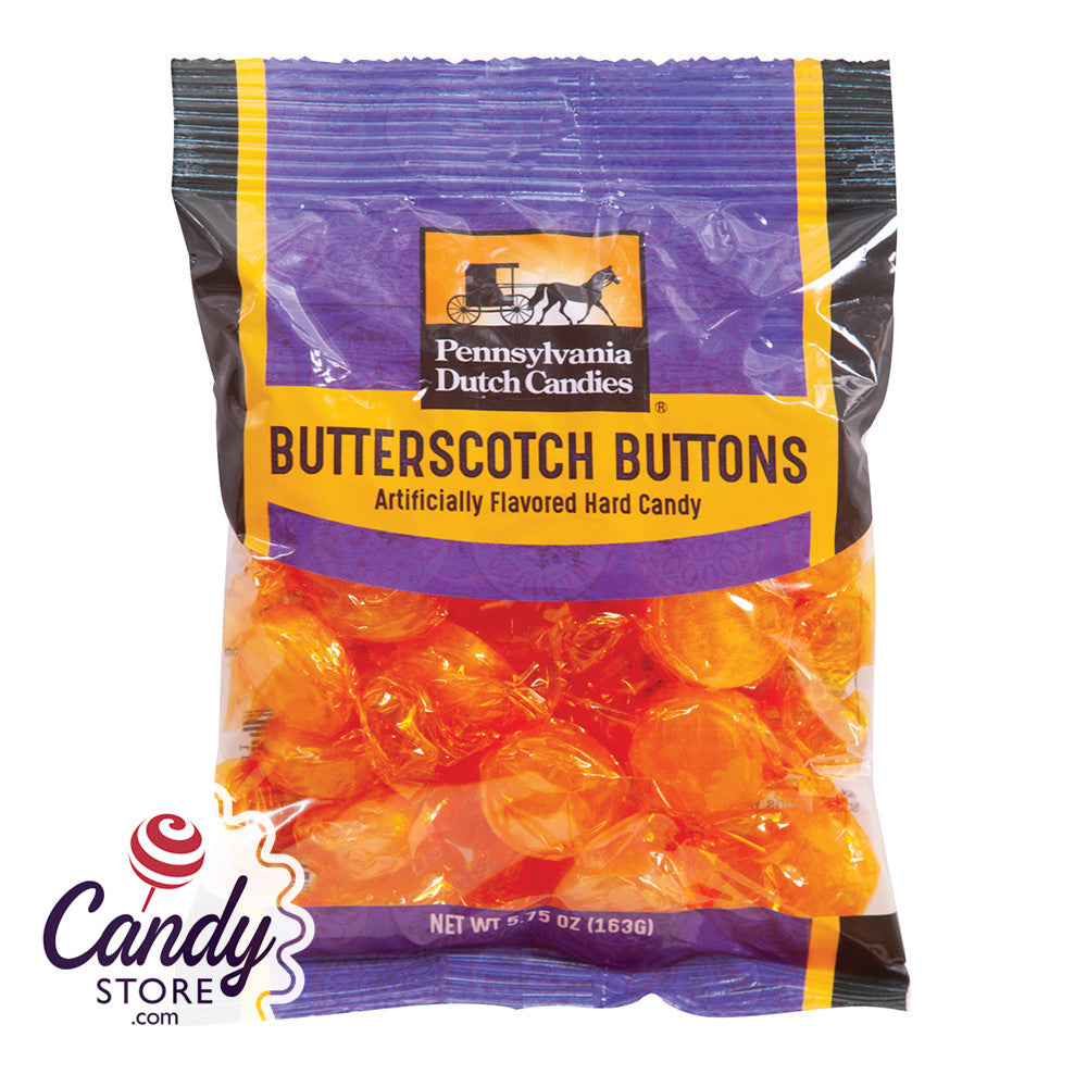 Butterscotch Peg Bags Clear Window 12ct - CandyStore.com
