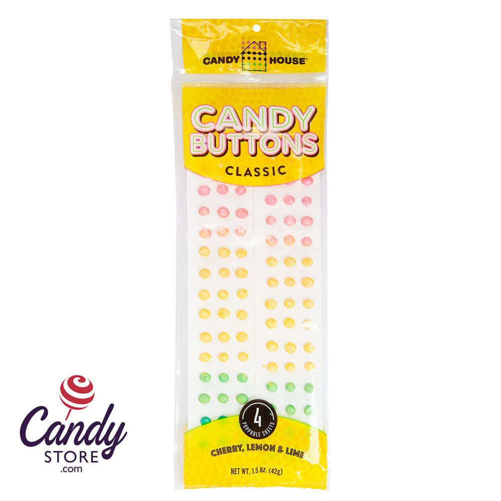 Candy House Candy Buttons 1.5oz 24ct - CandyStore.com