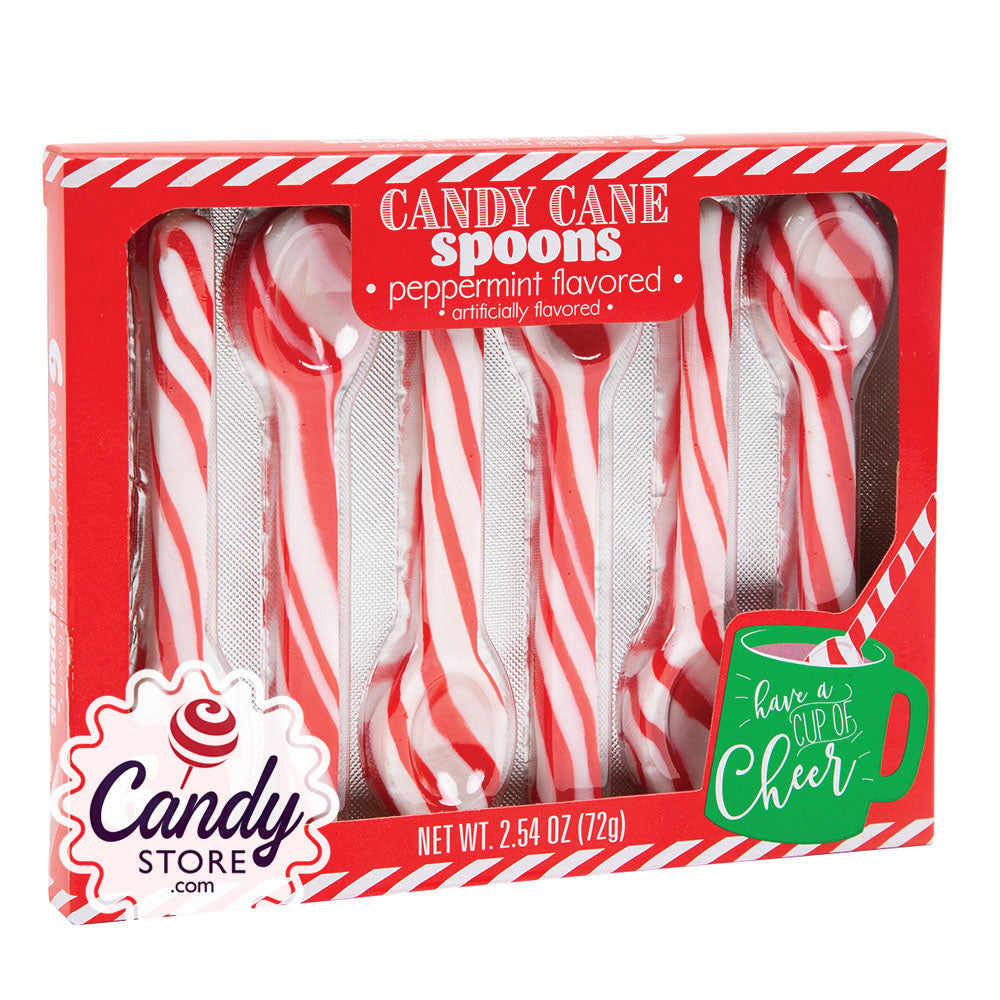 Candy Peppermint Spoons 2.54oz 48ct - CandyStore.com