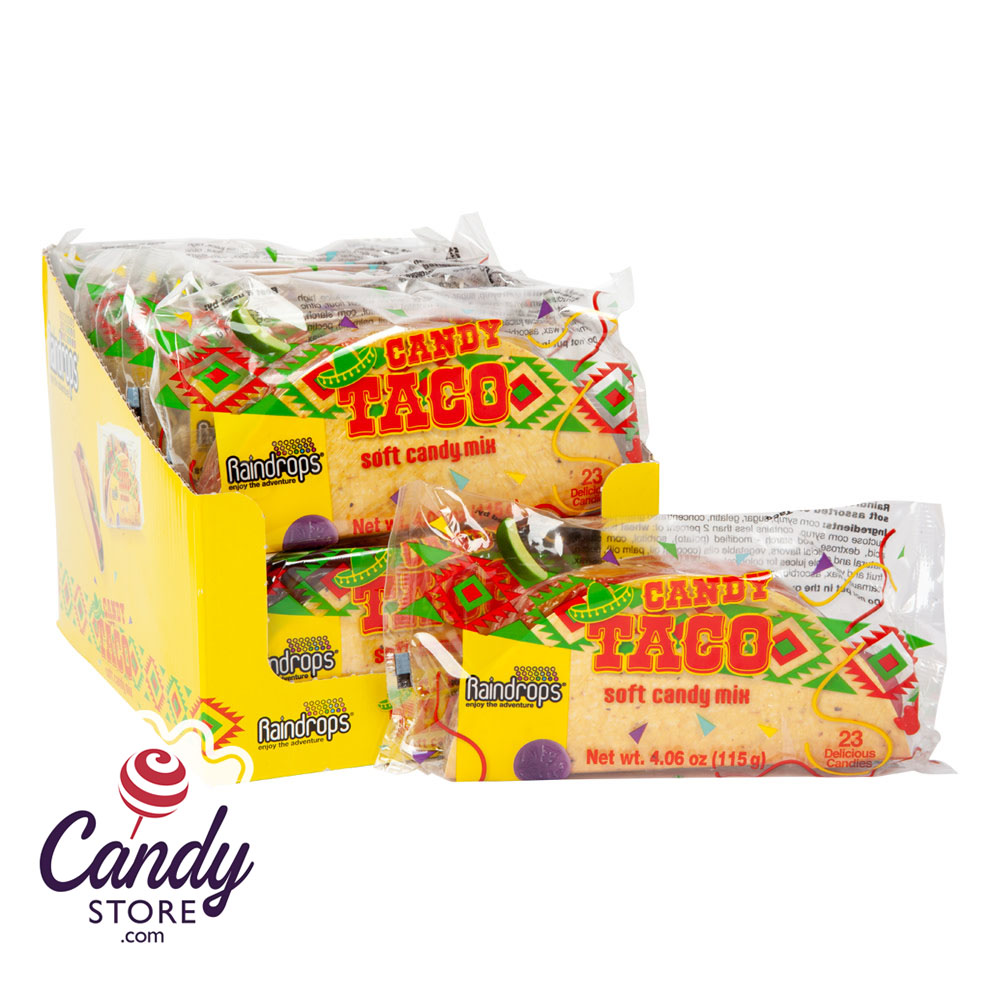 Candy Taco Raindrops 14ct - CandyStore.com