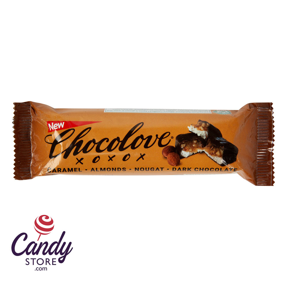 Caramel Almond Nougat Bar 1.4oz - 12ct | CandyStore.com