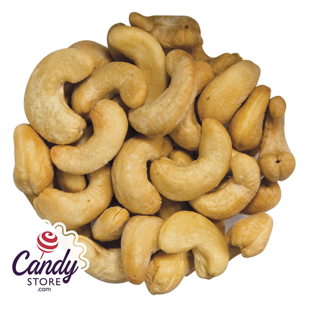 Roasted Cashews Unsalted 240ct 6.25lb Bulk - CandyStore.com