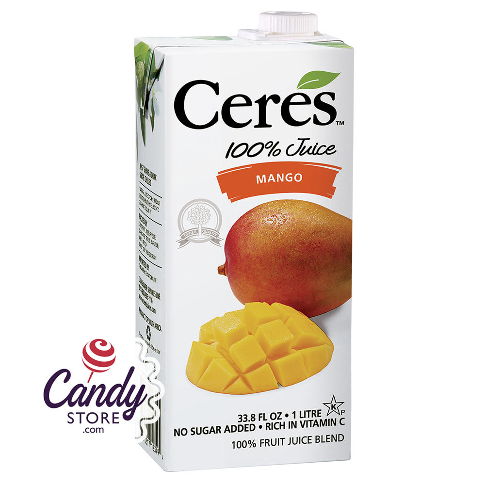 Ceres Mango Juice 33.8oz Boxes 12ct - CandyStore.com