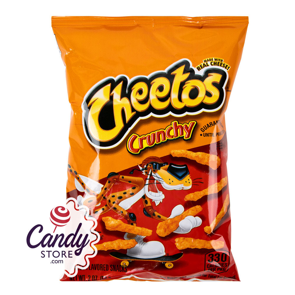 Cheetos Crunchy Cheese Snack 2oz Bags 64ct - CandyStore.com