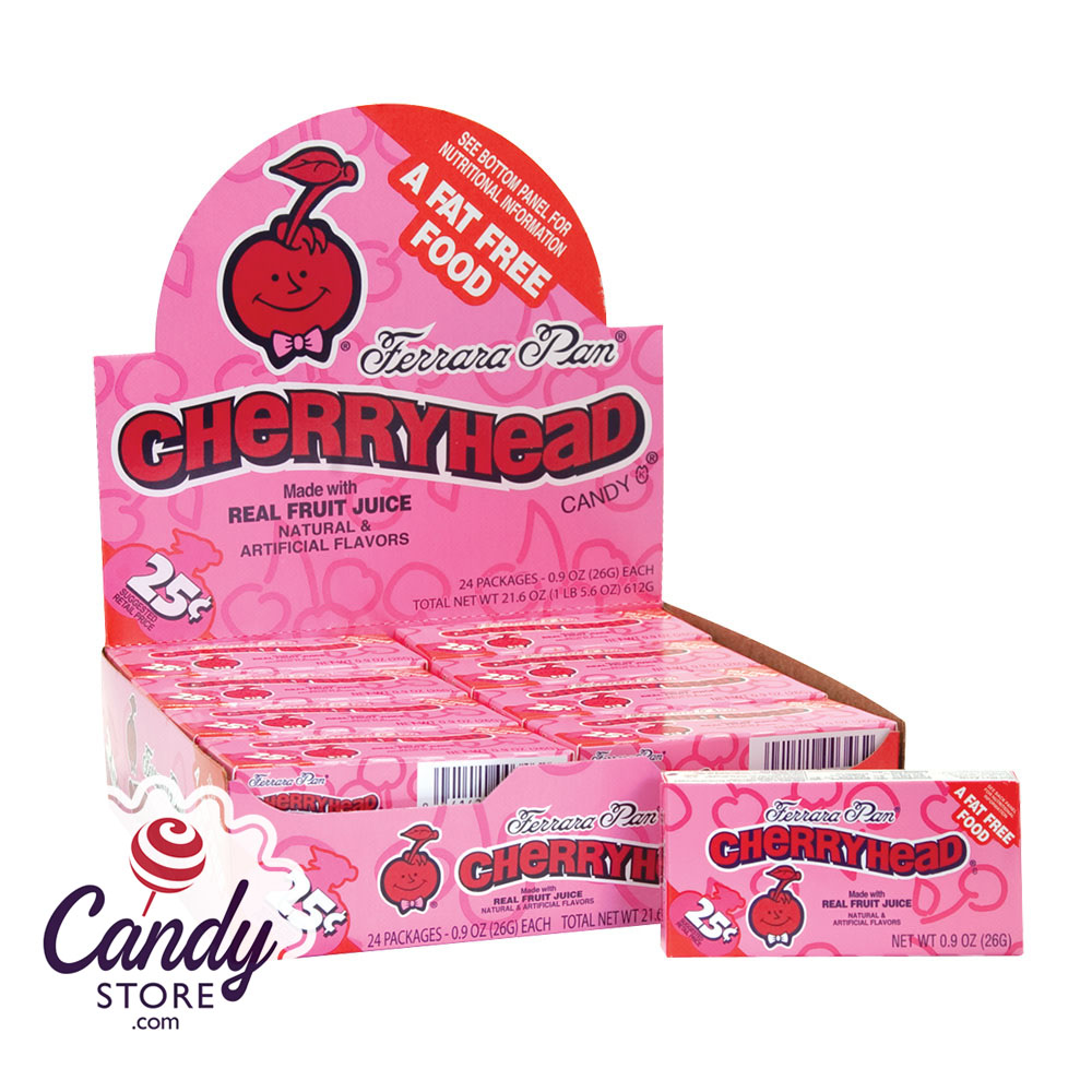Cherryheads Candy Boxes - 24ct | CandyStore.com